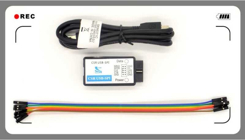 CSR USB to SPI-S Voltage Switching 1.8V Bluetooth Burning Download Programmer Development Produ ...