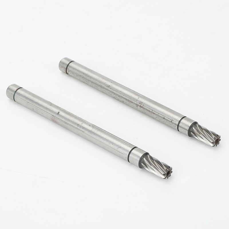 Motor Shaft Helical Gear Small Motor Gear Shaft Metal Motor Helical ...