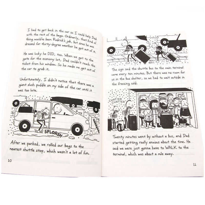 Authentic Diary of a Wimpy Kid 12 * Comic Diary o Wimpy Kid The Getaway ...
