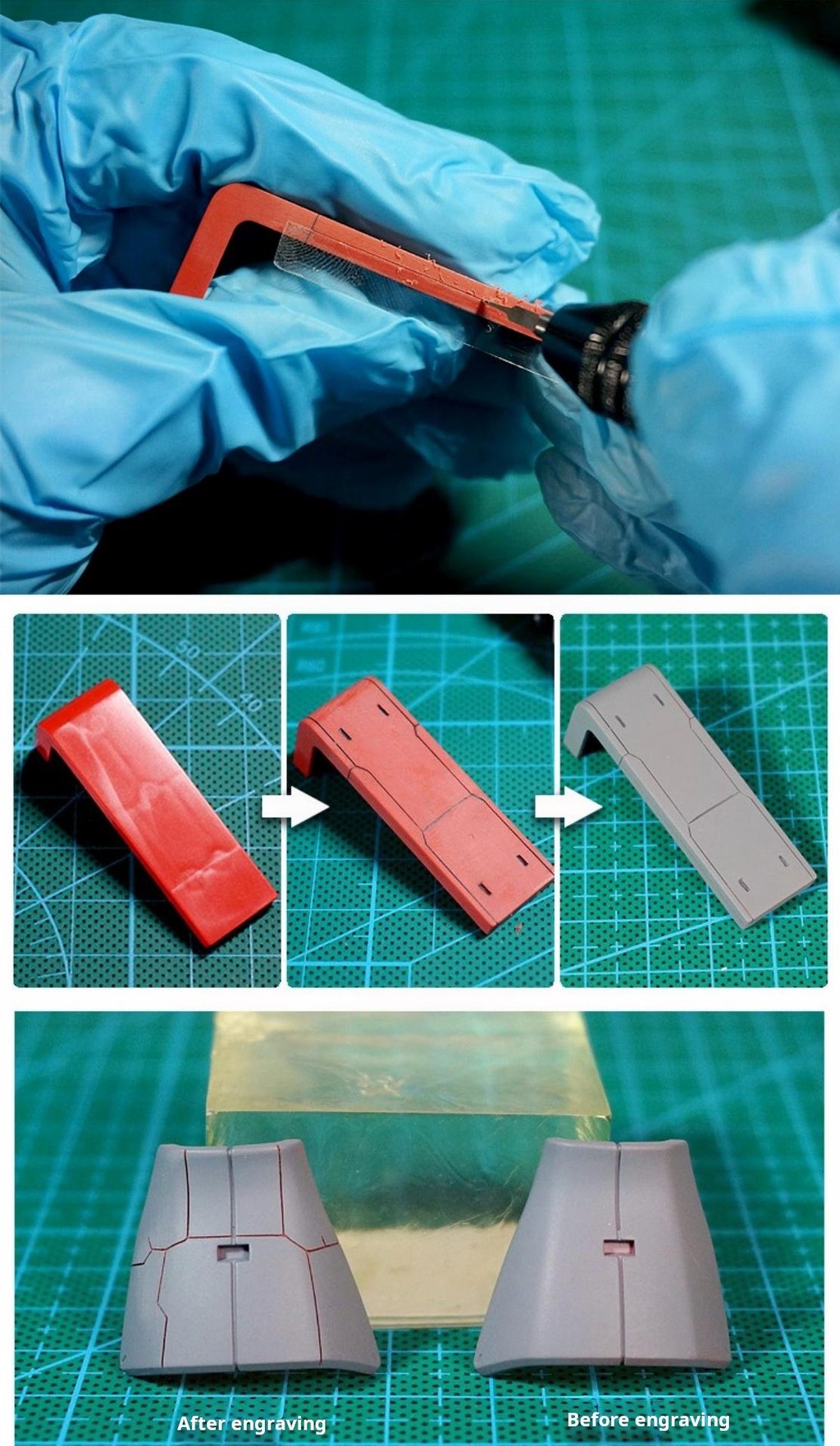 Tungsten Steel Engraving Knife MS087 0.125mm~1.0mm Pen Knife Set for ...