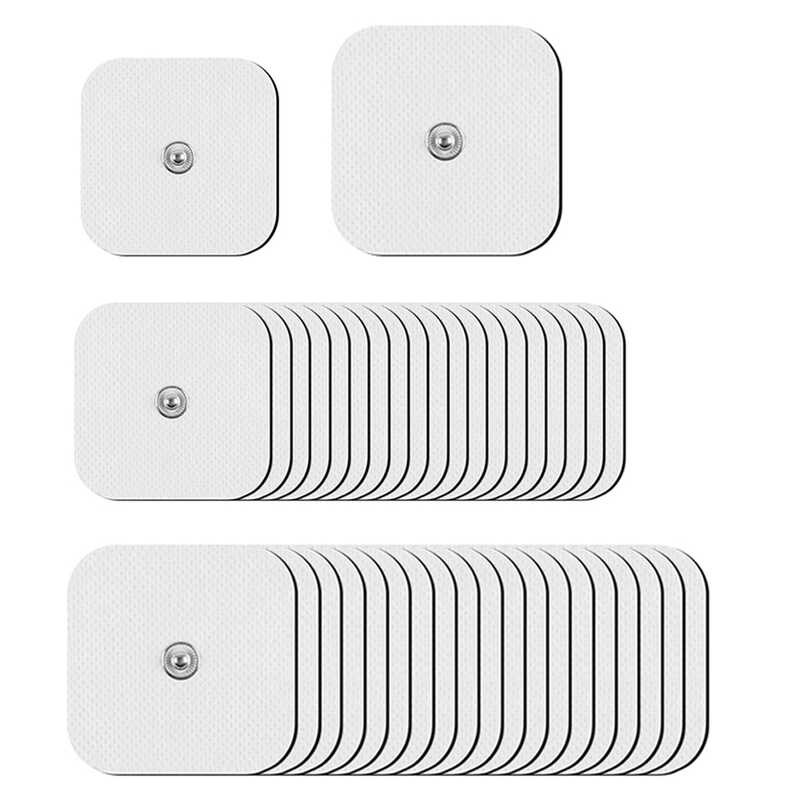 50/100Pcs Seldhesives Electrodes Patches Electro Electrode Pad For TENS ...