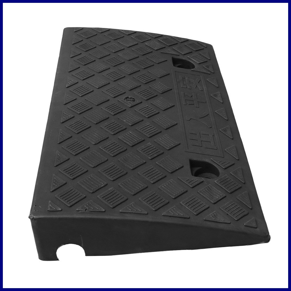 Rubber Triangular Pad Car Slope Ramp Vehicle Plastic Wheelchair Loading ...