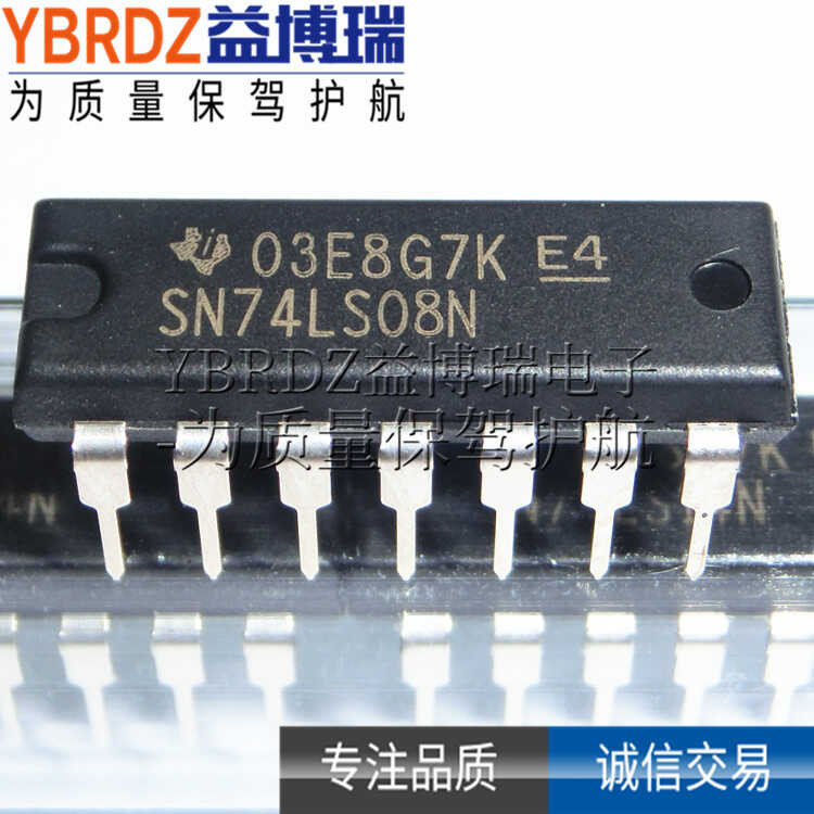 Original SN74LS08N inline DIP-14 quad 2 input positive gate chip HD74LS08P | Shopee Philippines