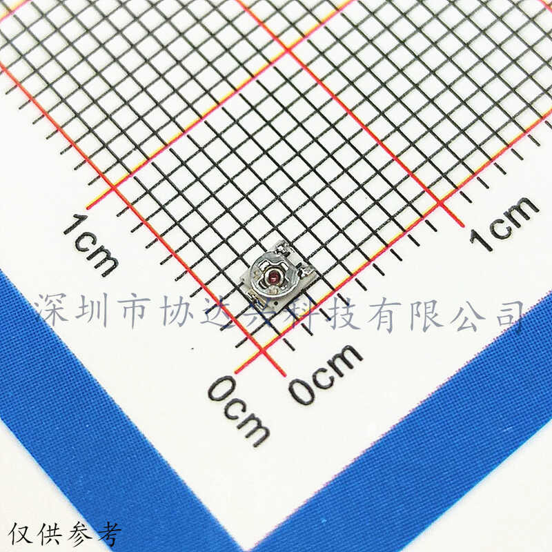 Surface mount single turn adjustable resistance potentiometer ...