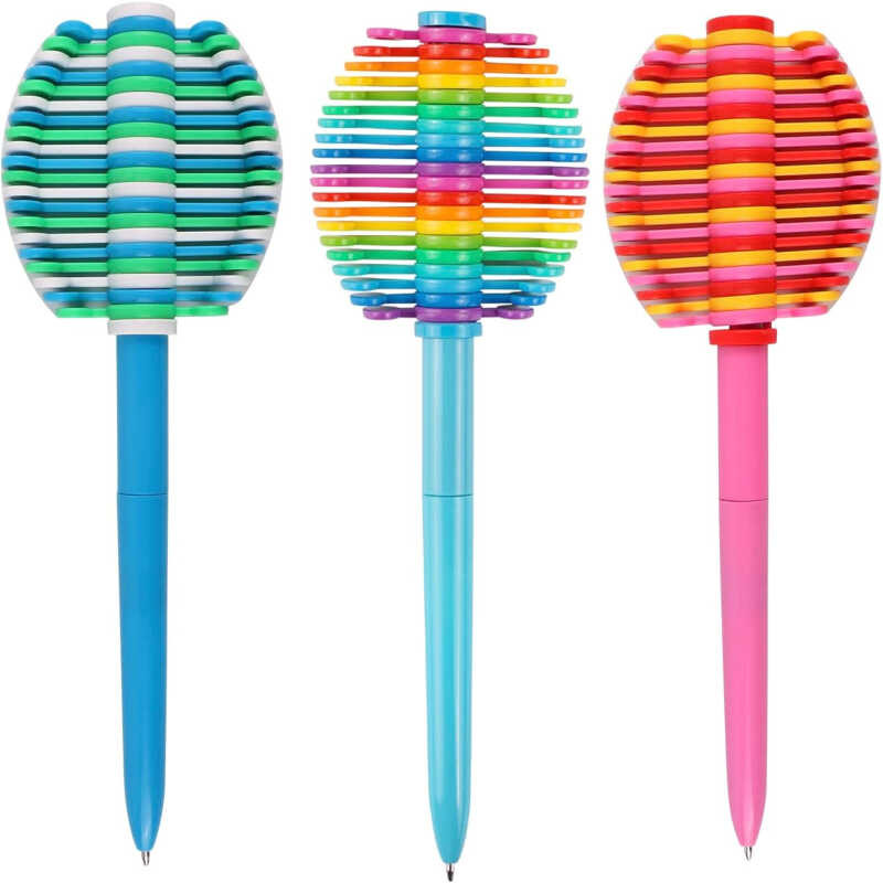 30 Pcs Rotate Petal point Pens Fidget Toy Pen,Decompression Pen, S ning ...