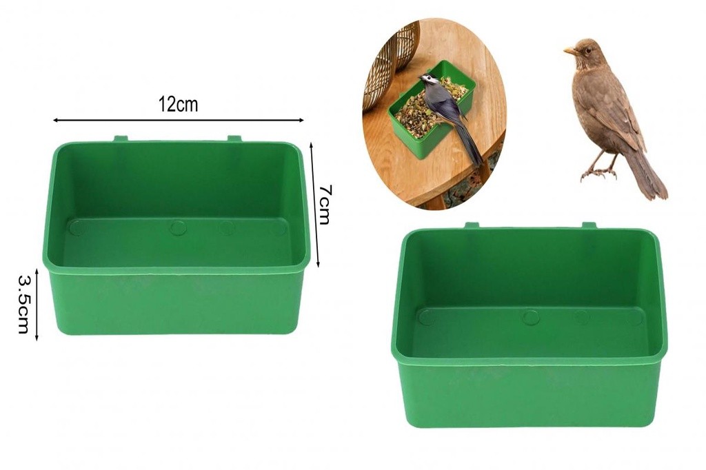 10PCS Cage Feeder Bird Food Box Hanging Feeding Box | Shopee Philippines