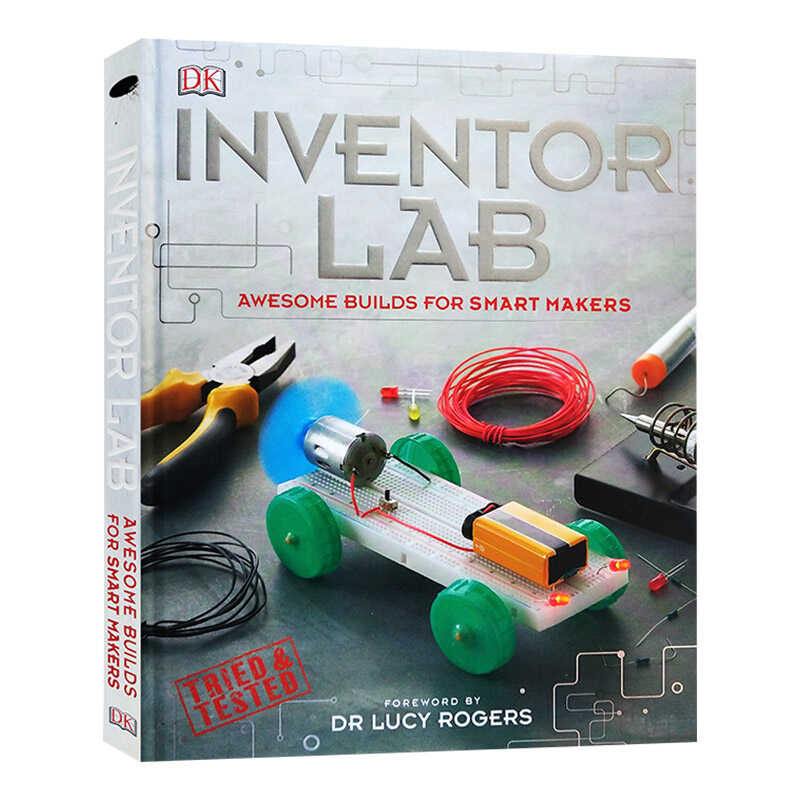 Authentic DK Inventor Lab * Inventor Lab Projects for genius makers ...
