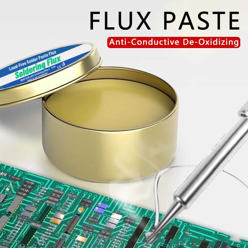 Soldering 1/2/3/5pcs F Lead-Free Solder Paste F Tin Solder Paste Welding F For Circuit Boards ...