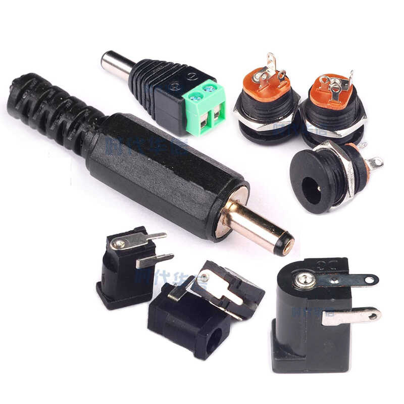 DC-002/022/005 standard DC plug outer 3.5 5.5 inner diameter 1.2 2.1 mm ...