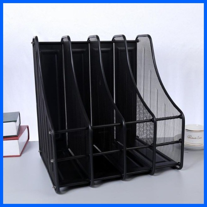 Wire Mesh 4 - Tier File Frame/File Bar/Magazine Rack. | Shopee Philippines