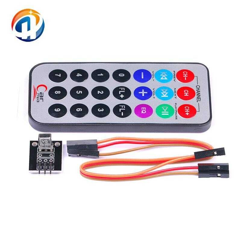 3-piece set, microcontroller infrared remote control module+receiving ...