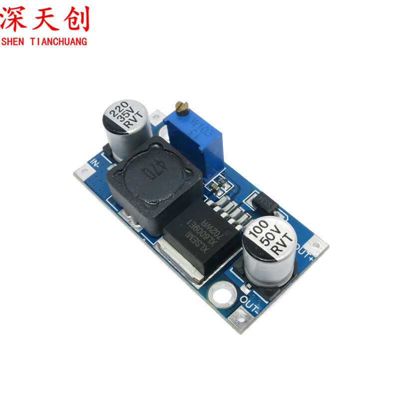 XL6009 DC-DC boost module power module output adjustable over LM2577 voltage regulator module ...