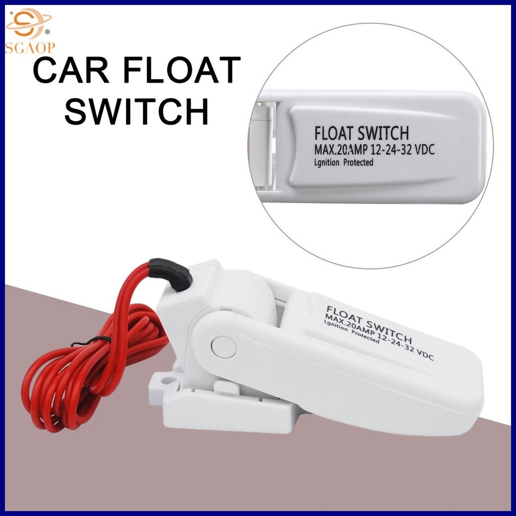 Aop Automatic Electric Boat Marine Bilge Pump Float Switch Water Level ...