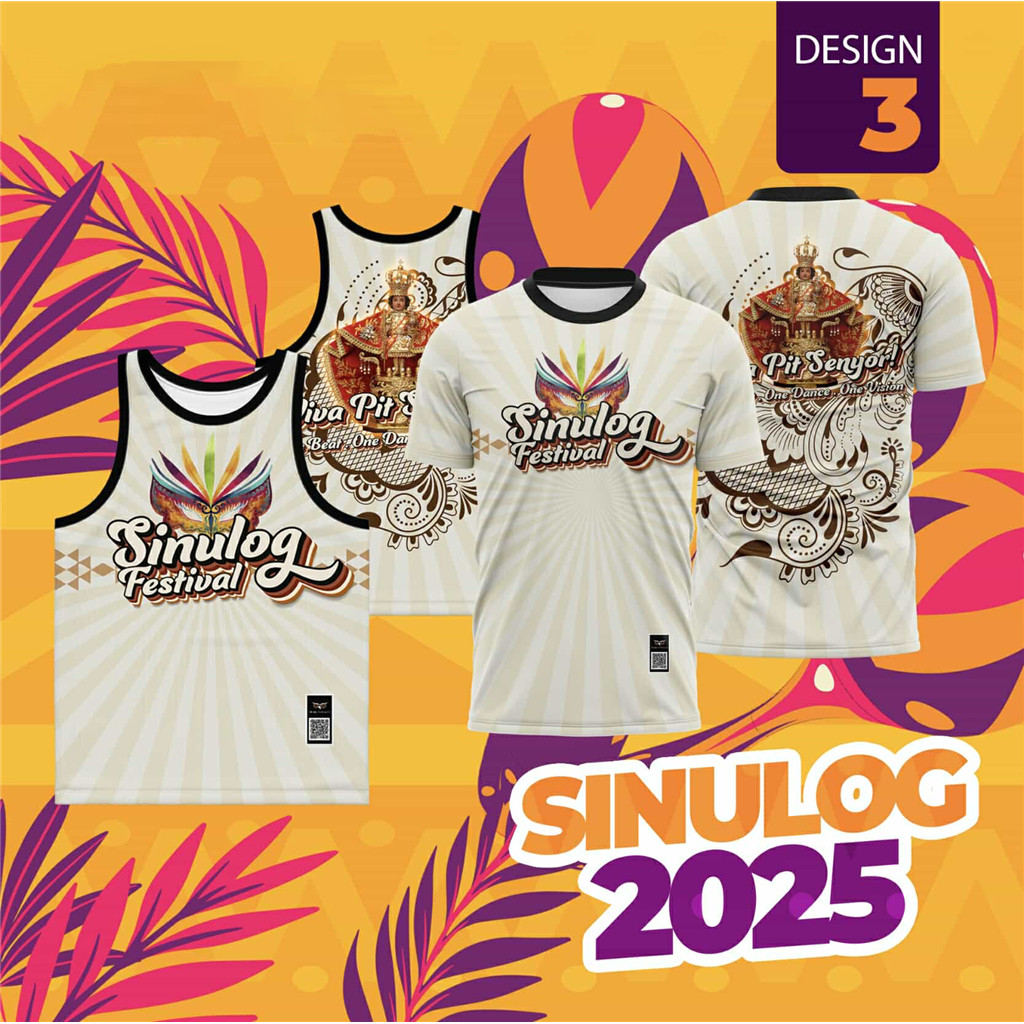 (READY STOCK ) 2025 SINULOG SHIRT FULL SUBLIMATION FOR MEN AND WOMEN ...