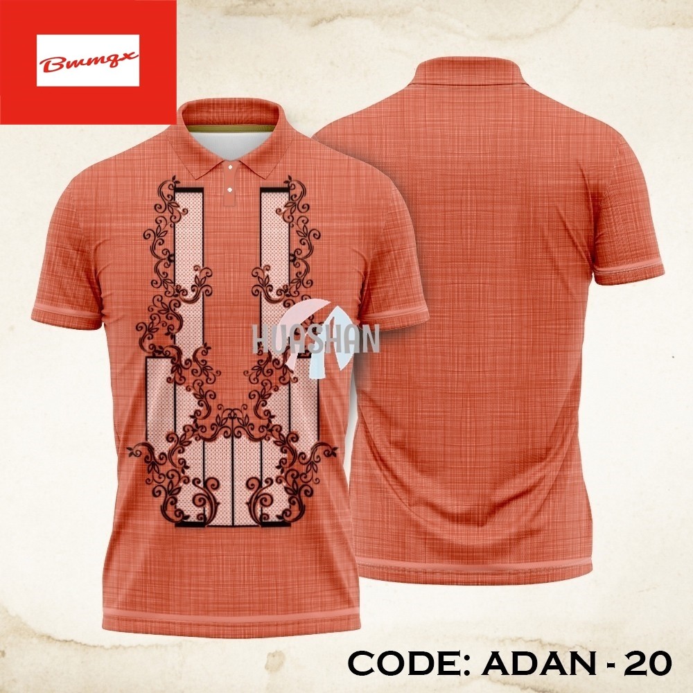 asean inspired ethnic attire barong agalog batik polo for men ...