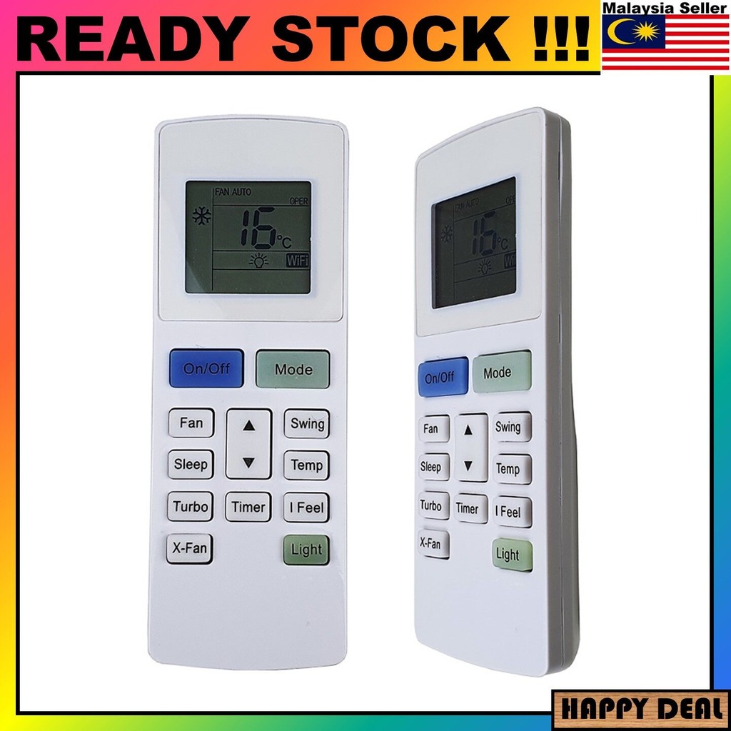 SHARP / GREE / SINGER Air Cond Aircon Aircond Remote Control ...