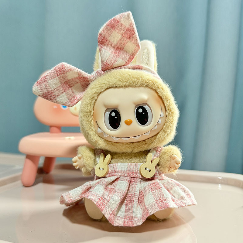 In stock, Labubu Sit Sit Party Collection V2 Plush Clothes, Shirts ...