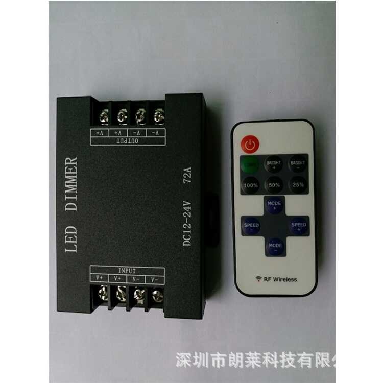 LED dimmer 12V display cabinet advertising sign illuminated words RF ...