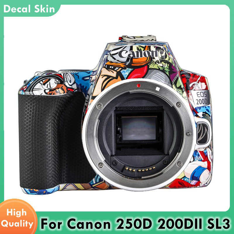 200Dii 250D Sl3 Decal Skin Vinyl Wrap Film Camera Protective Sticker ...