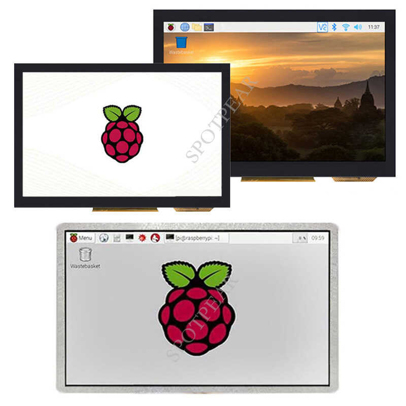 Raspberry Pi MIPI DSI Display 4.3-inch/5-inch/7-inch LCD Capacitive ...