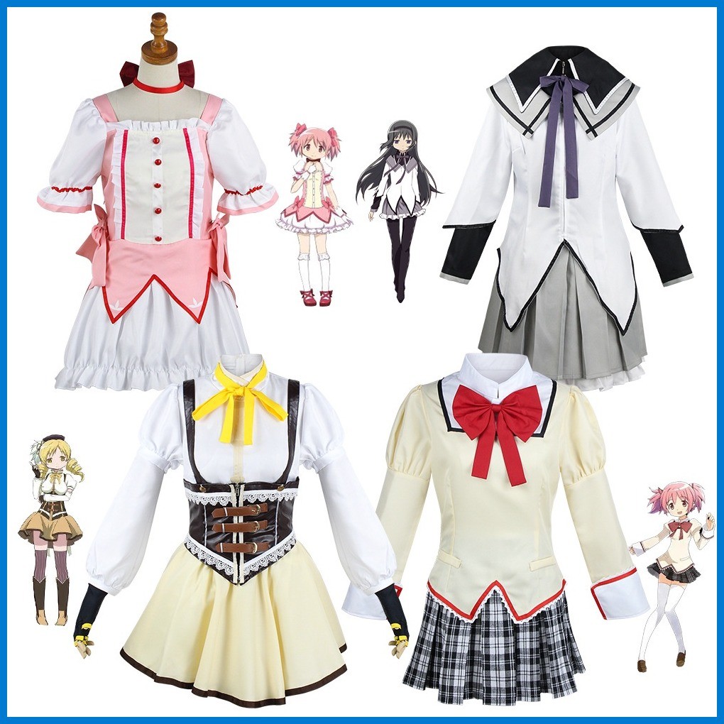 Anime Magical Girl Puella Magi Madoka Magica Akemi Homura Kaname Madoka ...