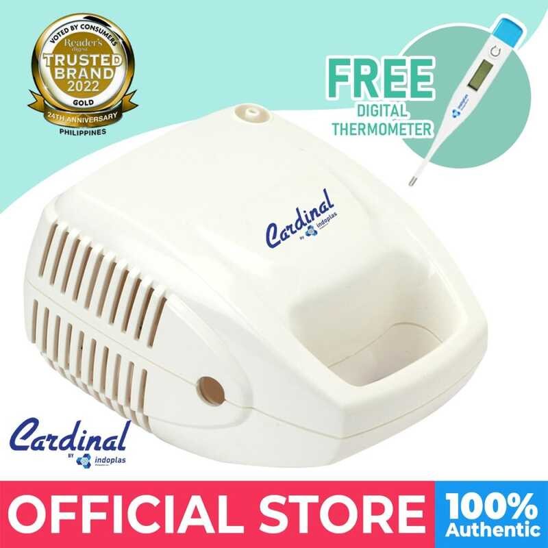 LY Indoplas Nebulizer Cardinal Handyneb Star - Free Digital Thermometer ...