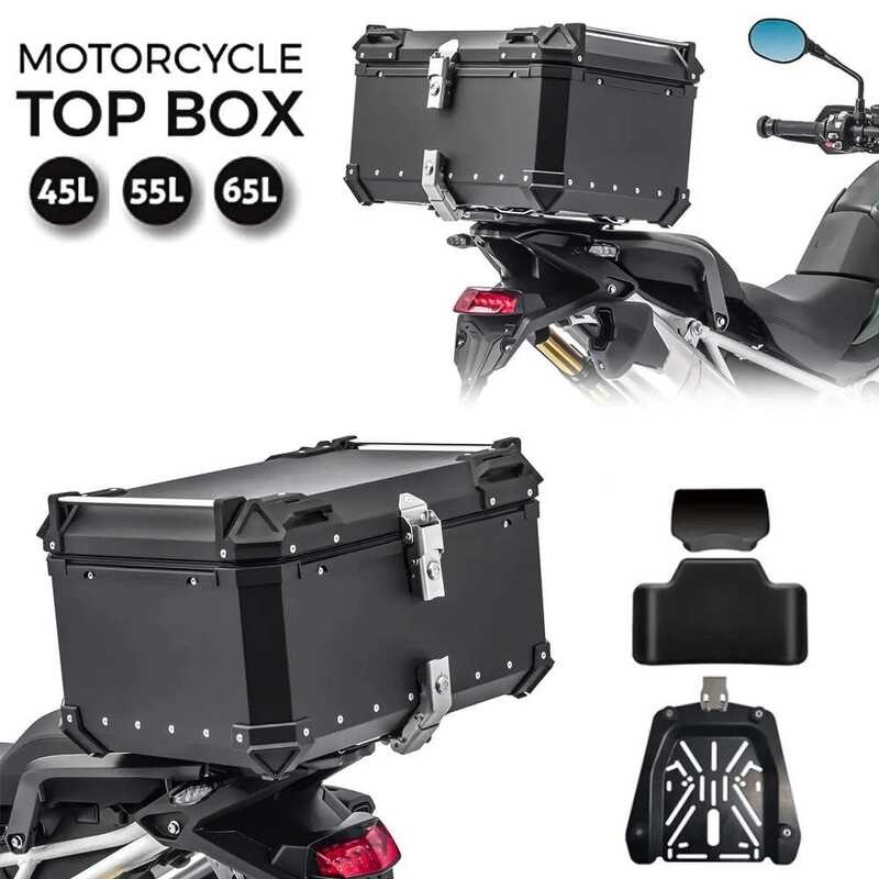 Mga Motorcycle Aluminium Top Box Tail Case Honda Africa Twin Triumph ...