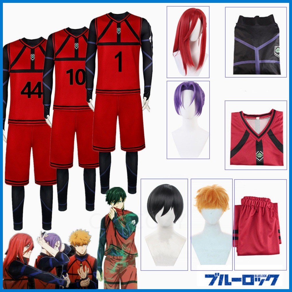 Anime Bluelock Nagi Seishiro Bachira Meguru Cosplay Costume Yoichi ...