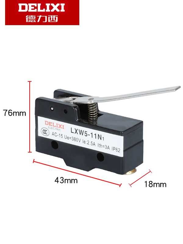 Delixi Micro Switch LXW5-11N1 (Z-15GW-B) Limit Switch Travel Switch | Shopee Philippines