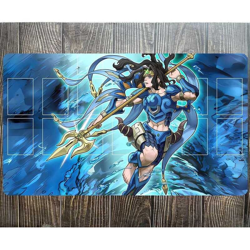 Yu-Gi-Oh Playmat Neptabyss, the Atlantean Prince YGO Play Mat Pad TCG ...