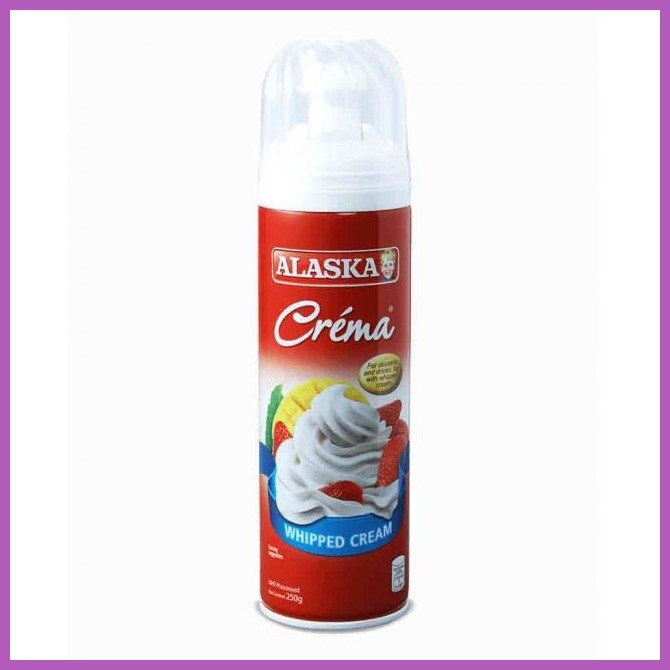 ๑ ☽ Alaska Crema Whipped Cream 250g | Shopee Philippines