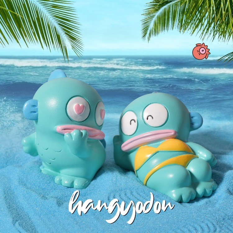 Sanrio Mermaid Hangyodon Clown Fish Blind Box Creative Trendy Toy ...