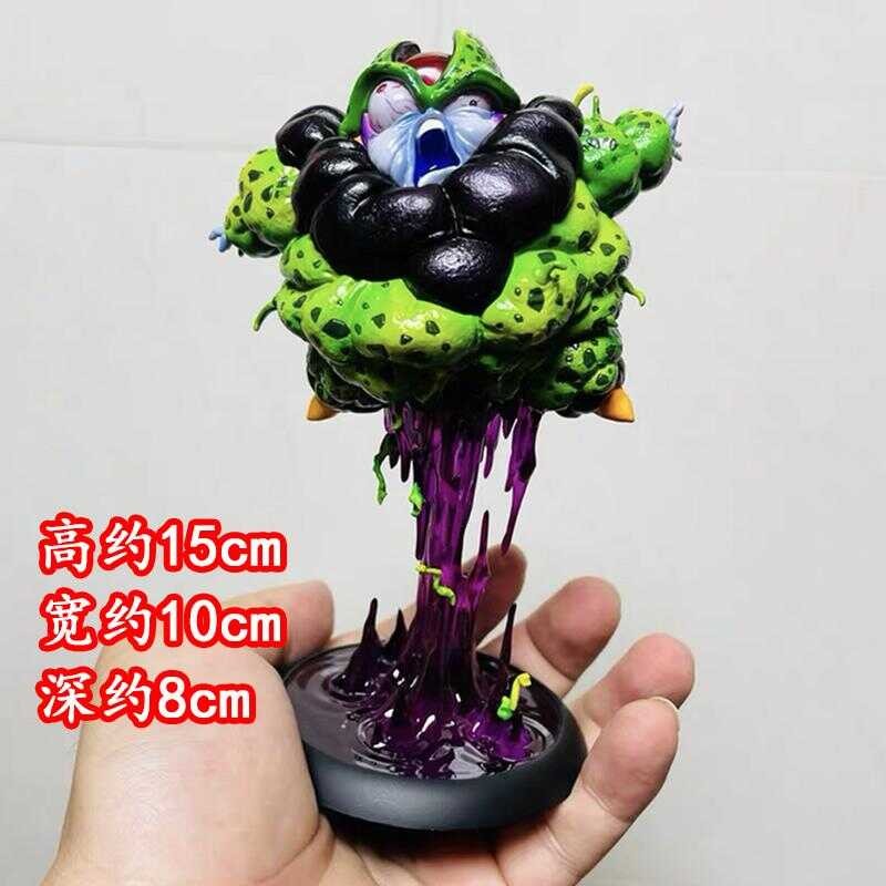 82 15Cm Dragon Ball Z Figure Self YIQI Destruct Perfect Cell Anime Goku ...