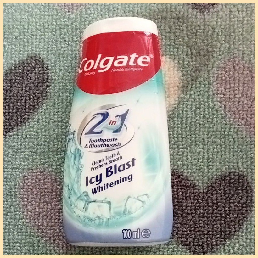 Colgate 2&1 Toothpaste & Mouthwash Icy Blast Whitening 100ml ☪ | Shopee ...