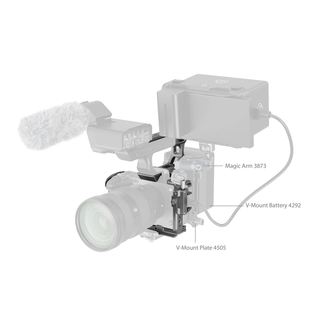 SmallRig FX30 Cage HawkLock Quick Release Advanced Cage Kit for Sony ...