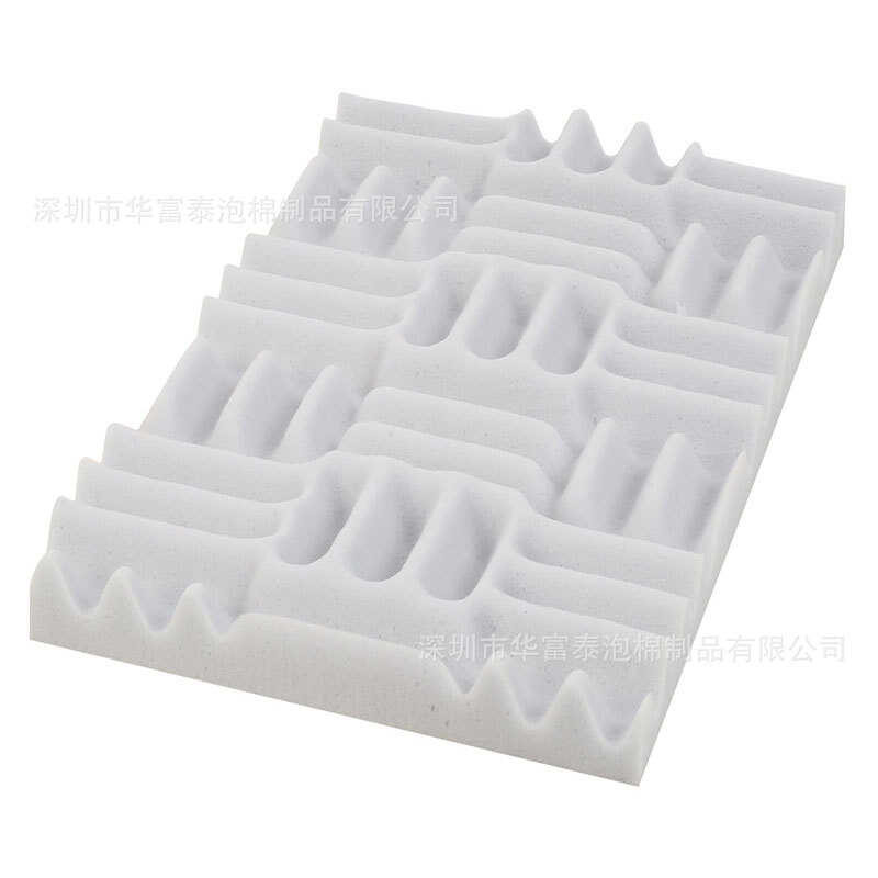 Foam Wave Melamine Acoustic Sponge Equipment Box Sound Insulation ...