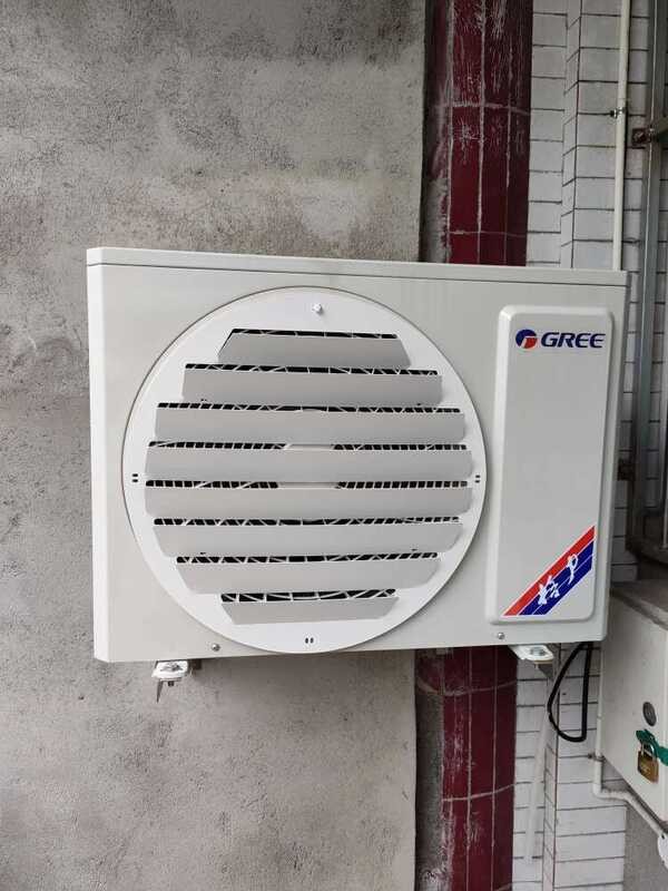 Air Conditioner Outdoor Unit Wind Shield Deflector No Drilling Required ...