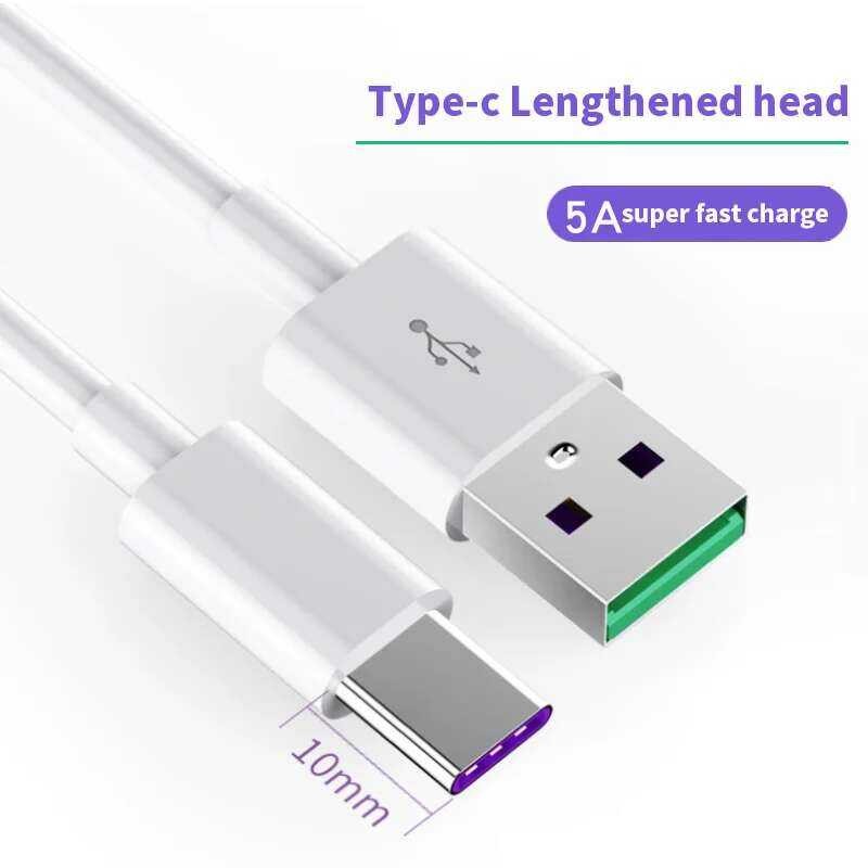 0.25M/1M/2M/ 10Mm Extra Long Connector USB Type-C Charger Cable Adapter ...