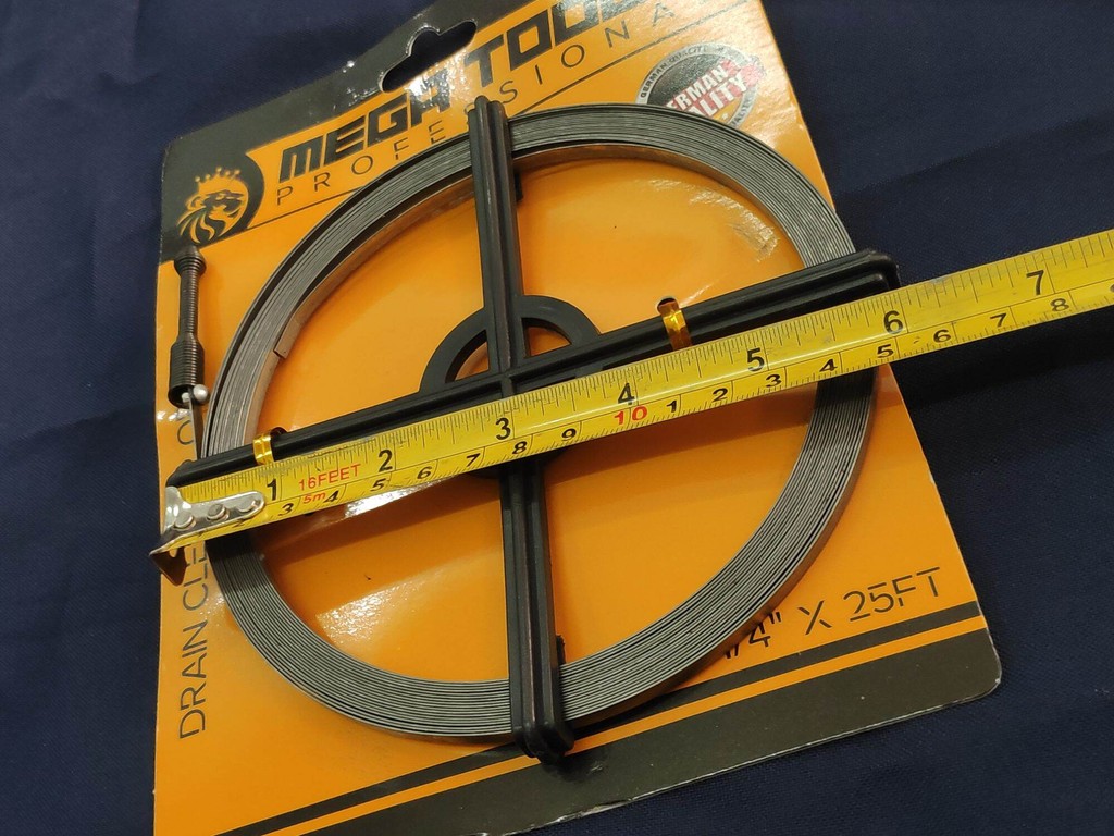 Sewer Rod or Plehe , Panundot, drain cleaner pleje 1/4x25 feet Heavy ...