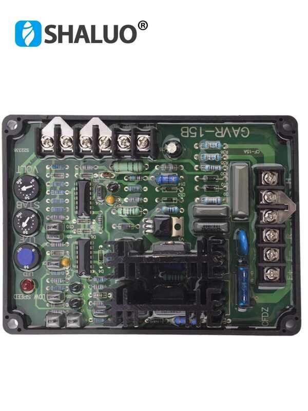 GAVR-15B 15A AVR Brushless Generator Universal Automatic Voltage ...