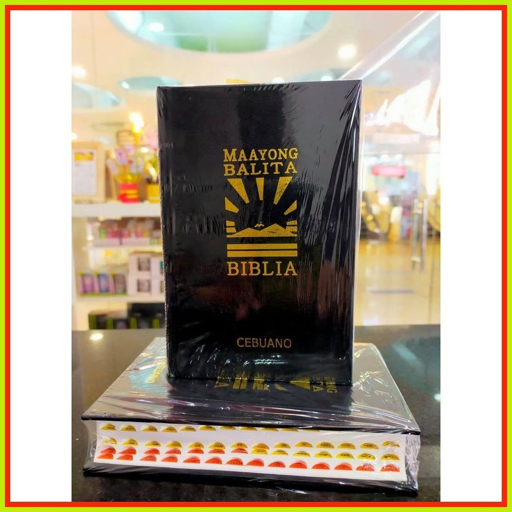 Maayong Balita Biblia Cebuano Compact Hardbound with Thumb Index ...