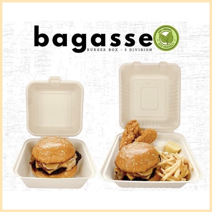 10pcs Clamshell box for bento cakes and pastries Pasta/Ice Cream ...