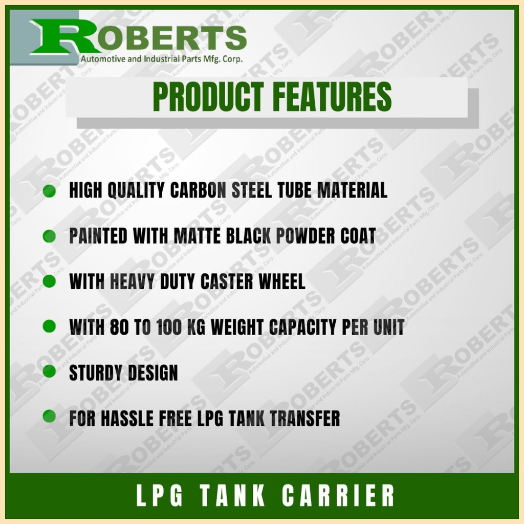 HEAVY DUTY LPG TANK / GASUL CARRIER WITH CASTER WHEEL ☩ | Shopee ...