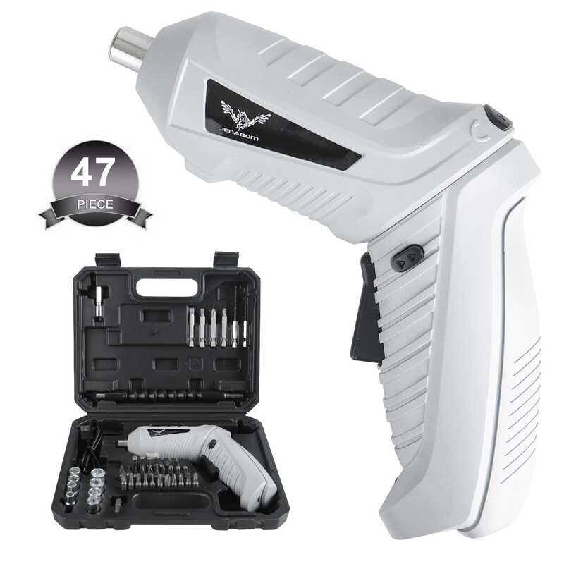 Battery Rechargeable Cordless Powerful Impact Wireless Screwdriver ...