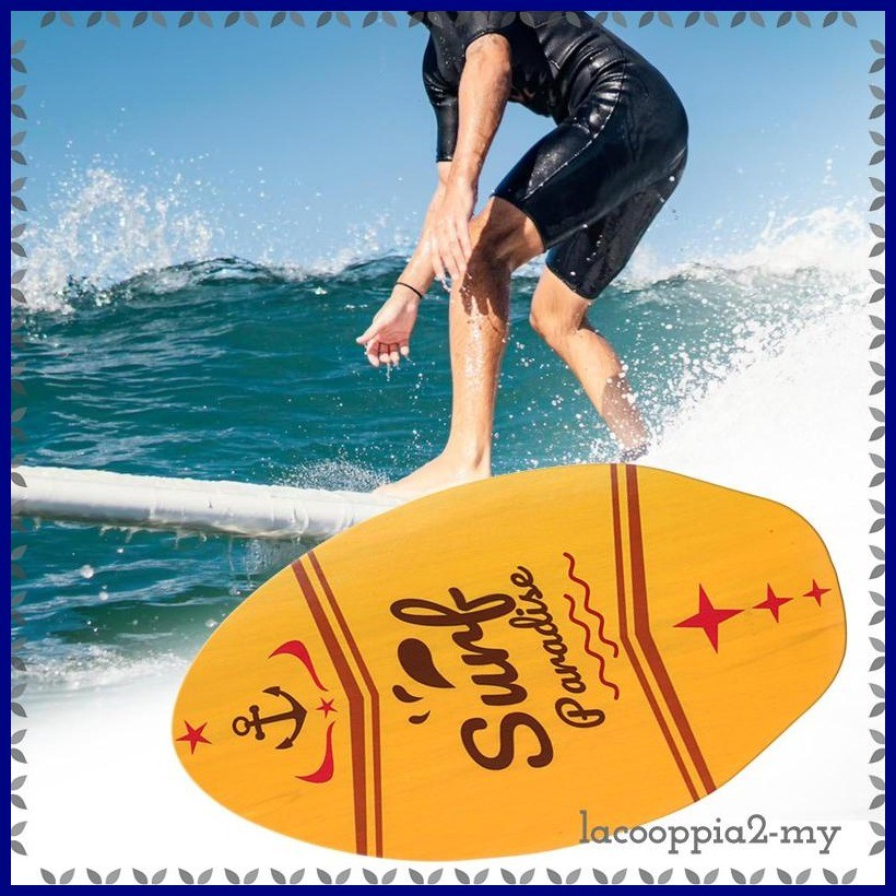 [LacooppiabcMY] Skimboard 35 Inches Shallow Water Small Surfboard for ...