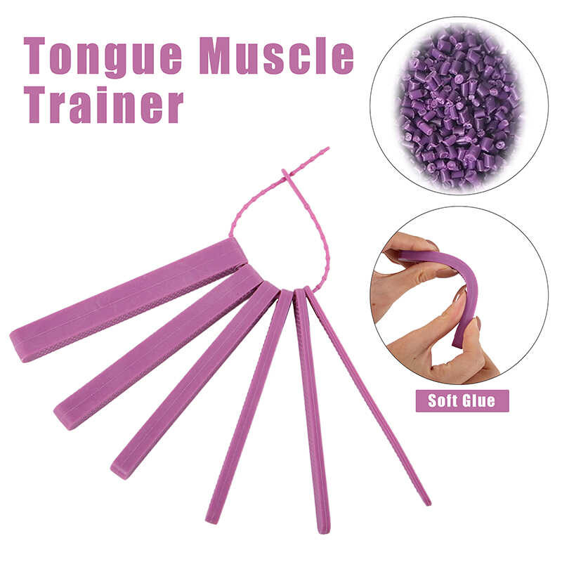 LY 6Pcs Jaw Grading Bite Blocks Chewing Teether For Kids Adult Oral ...