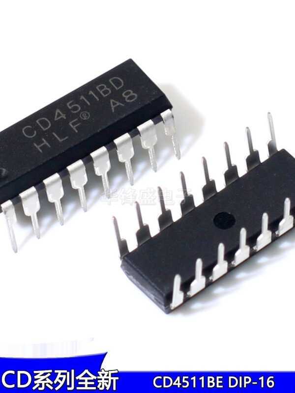CD4511BE CD4511 DIP16 4511 chip latch decoder driver na diretsong ...