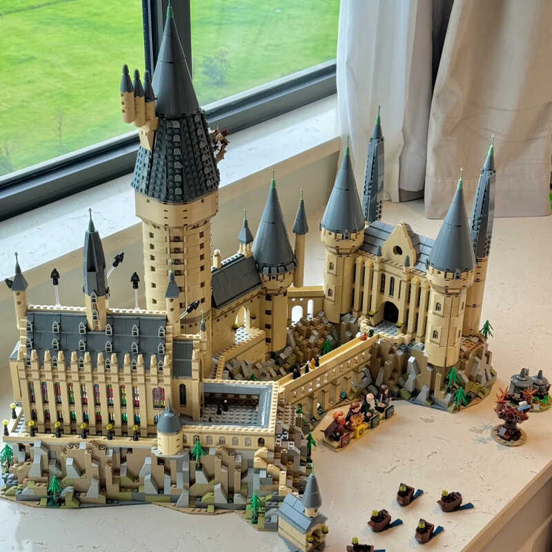 Hogwarts Castle Building Blocks, Harry Potter Series, Adult Version ...