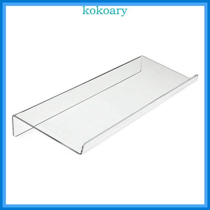 KOK Clear Acrylic Tilted Computer Keyboard Holder for Easy Ergonomic ...