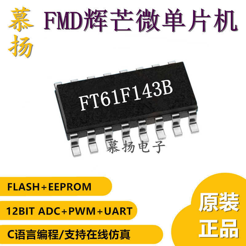 Huawei Micro FT61F143B-RB 12-bit ADC+PWM+UART FMD Original 61F143A EEPROM | Shopee Philippines
